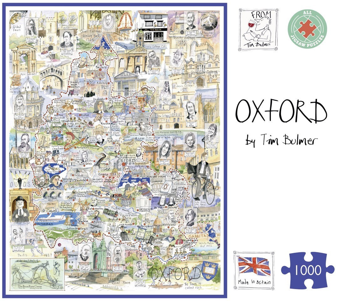 OXFORD Jigsaw – Tim Bulmer | Humorous Cartoons for all occasions signed ...