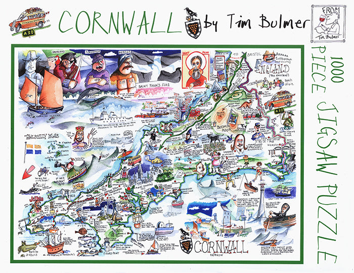 CORNWALL Jigsaw – Tim Bulmer | Humorous Cartoons for all occasions ...