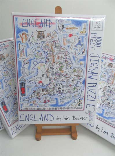 ENGLAND Jigsaw – Tim Bulmer | Humorous Cartoons for all occasions ...