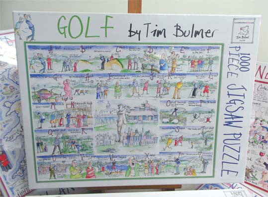 GOLF Jigsaw – Tim Bulmer | Humorous Cartoons for all occasions signed ...