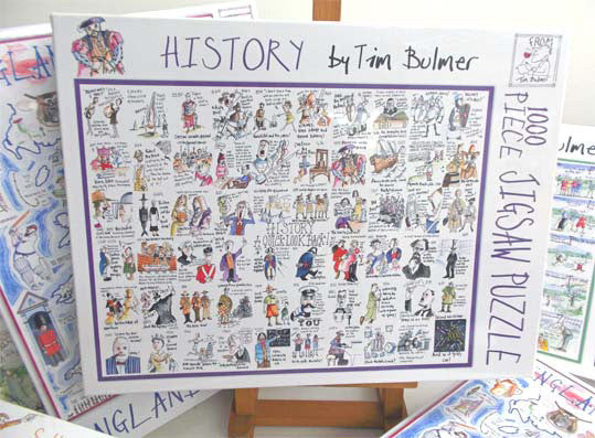 HISTORY Jigsaw – Tim Bulmer | Humorous Cartoons for all occasions ...