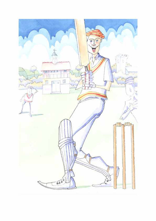 KNOCKED FOR SIX : limited edition of 250 – Tim Bulmer | Humorous ...