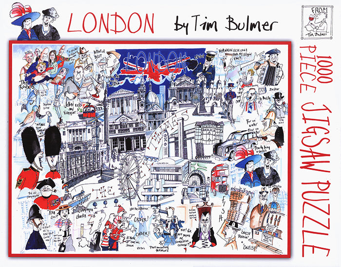 LONDON Jigsaw – Tim Bulmer | Humorous Cartoons for all occasions signed ...
