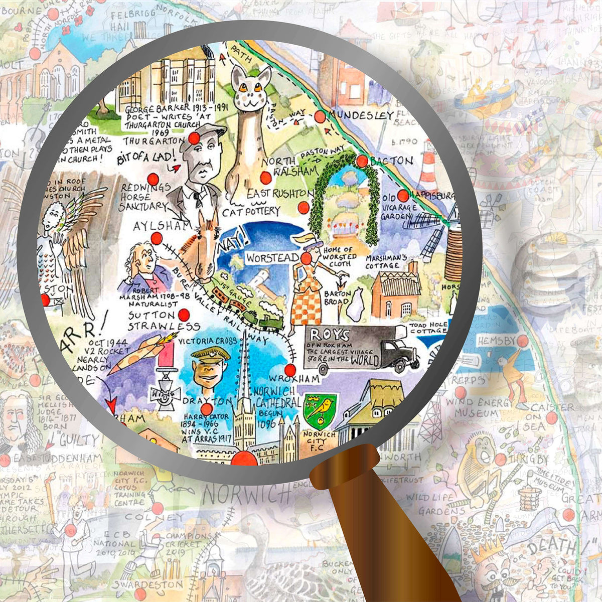 NORFOLK Jigsaw – Tim Bulmer | Humorous Cartoons for all occasions ...