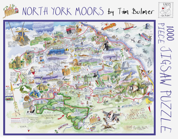 NORTH YORK MOORS Jigsaw – Tim Bulmer | Humorous Cartoons for all ...