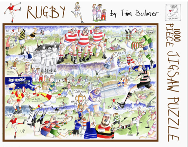 RUGBY Jigsaw – Tim Bulmer | Humorous Cartoons for all occasions signed ...