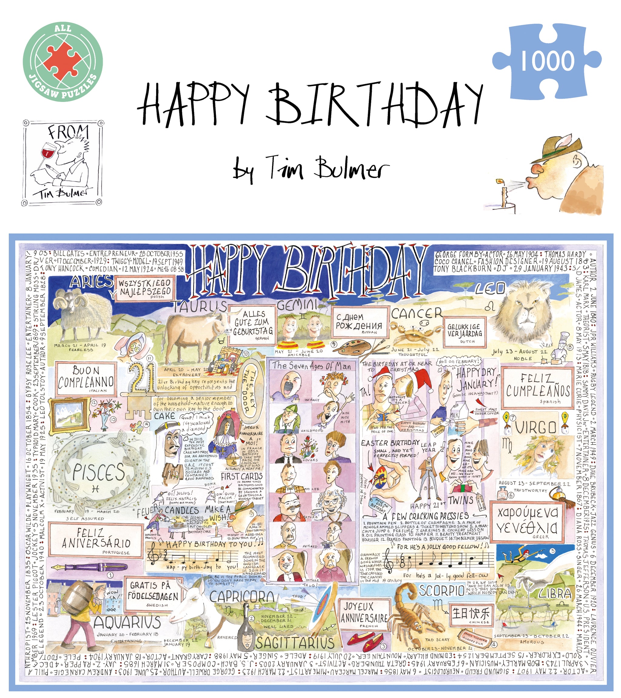 HAPPY BIRTHDAY Jigsaw – Tim Bulmer | Humorous Cartoons for all ...