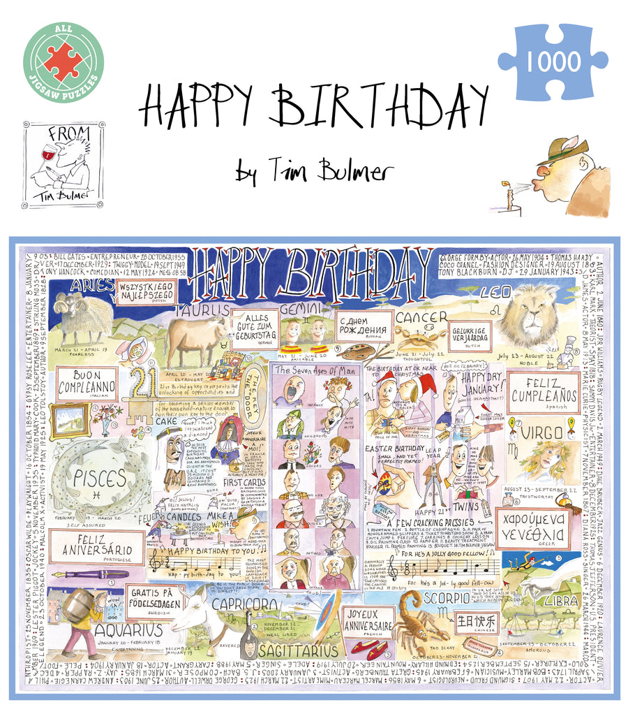 HAPPY BIRTHDAY Jigsaw – Tim Bulmer | Humorous Cartoons for all ...