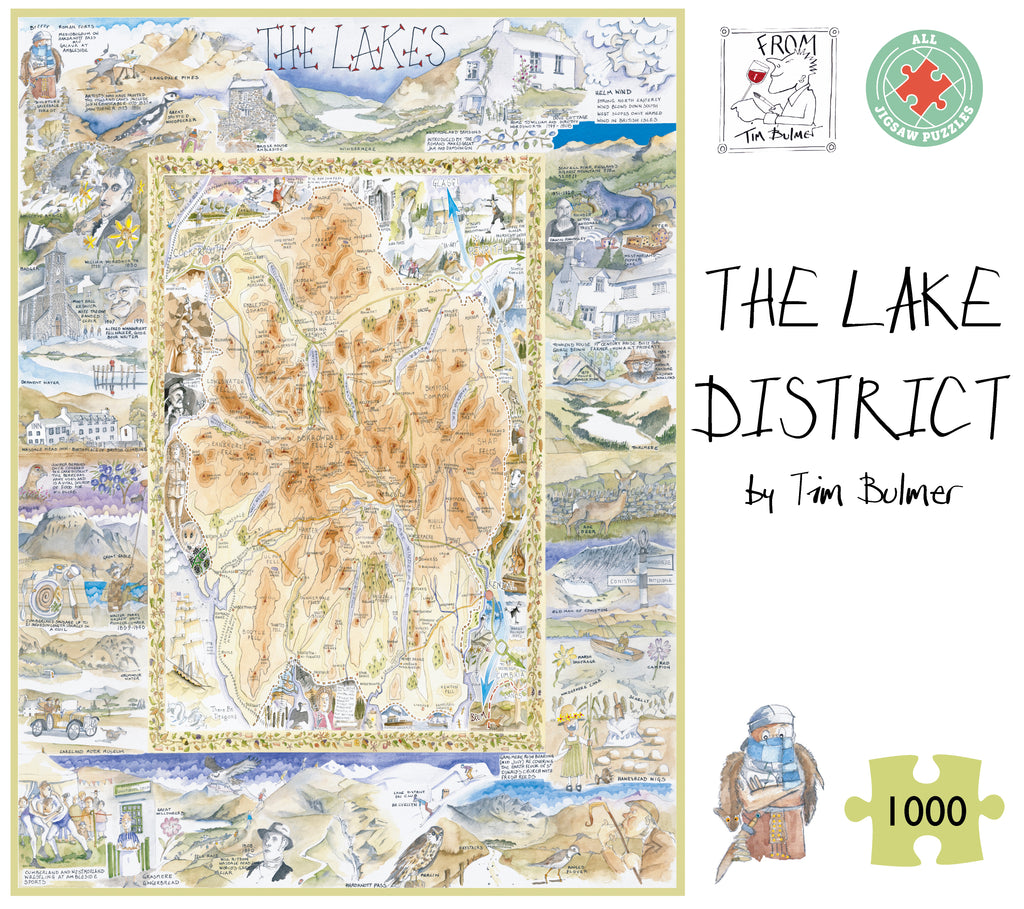LAKE DISTRICT Jigsaw – Tim Bulmer | Humorous Cartoons for all occasions ...