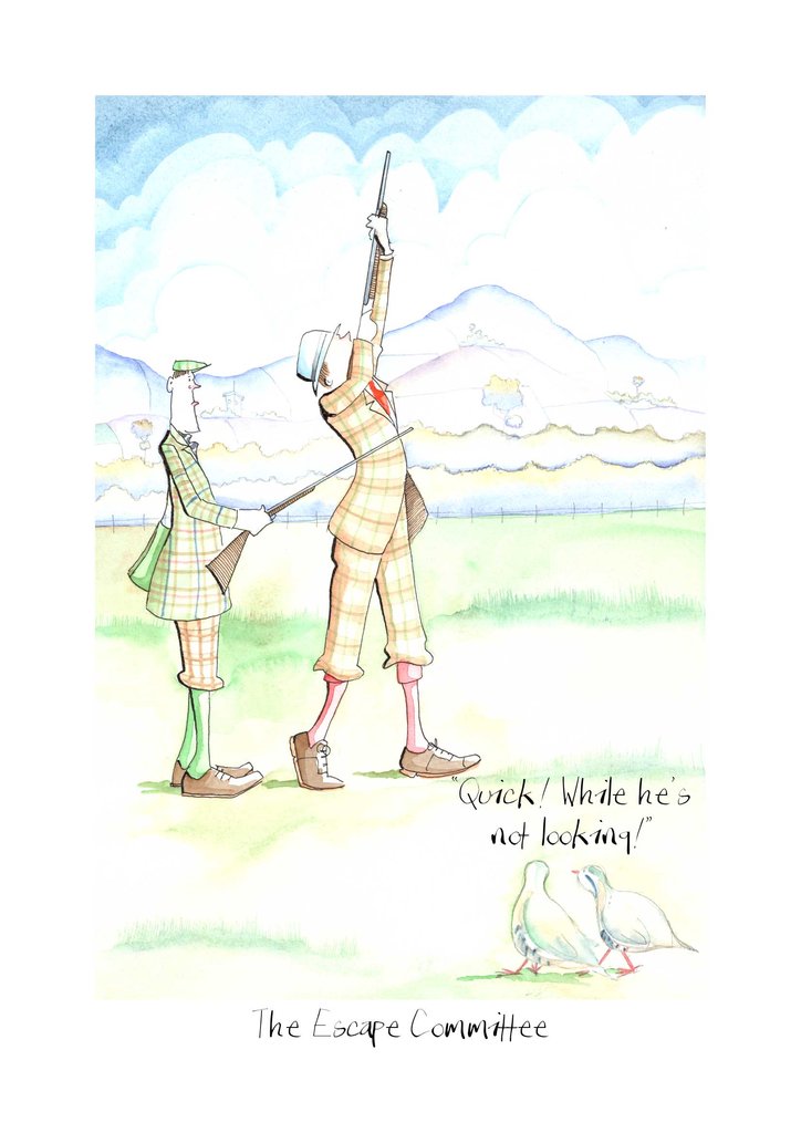 The Escape Committee – Tim Bulmer | Humorous Cartoons for all occasions ...