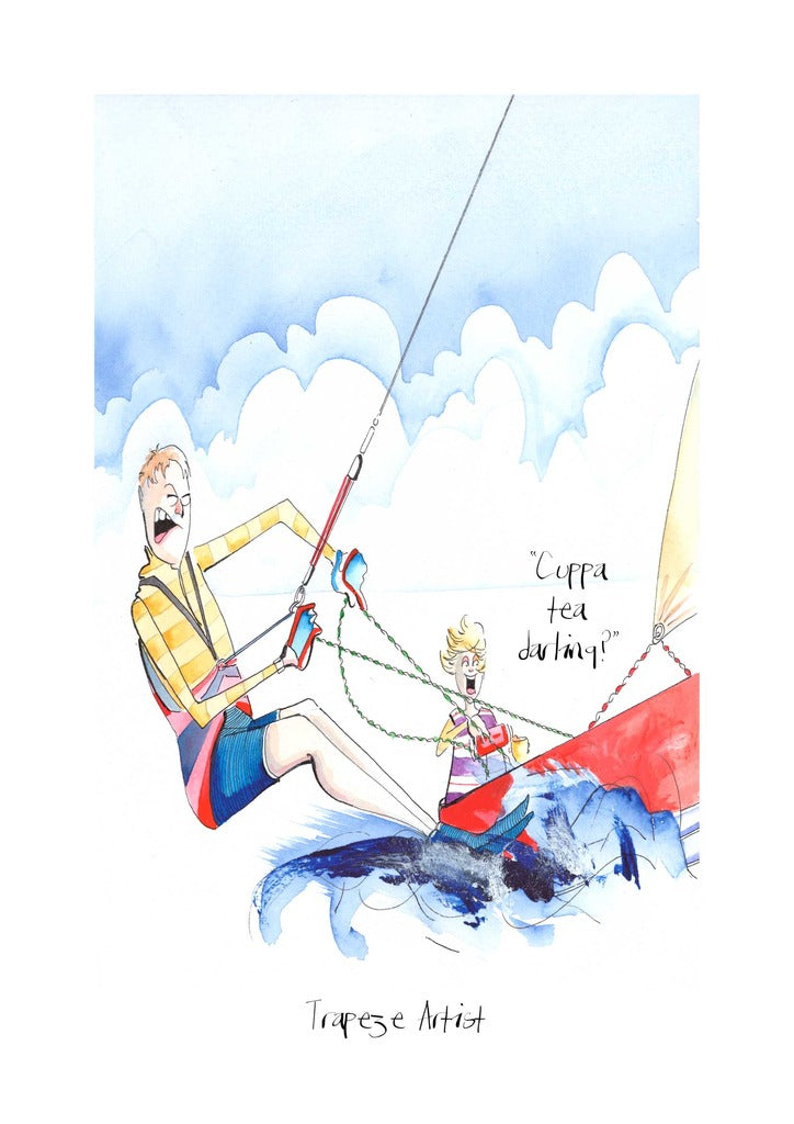 Trapeze Artist – Tim Bulmer | Humorous Cartoons for all occasions ...