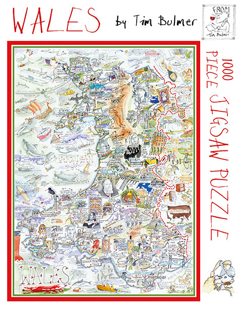 WALES Jigsaw – Tim Bulmer | Humorous Cartoons for all occasions signed ...