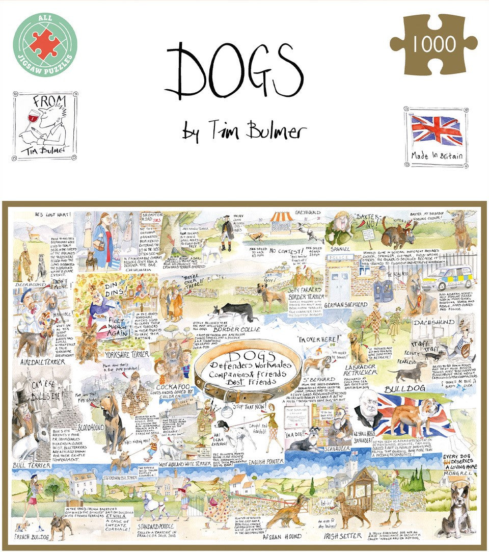 DOGS Jigsaw – Tim Bulmer | Humorous Cartoons for all occasions signed ...