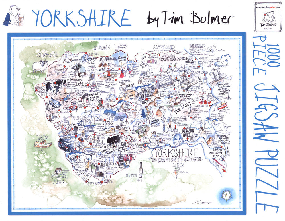 YORKSHIRE Jigsaw – Tim Bulmer | Humorous Cartoons for all occasions ...